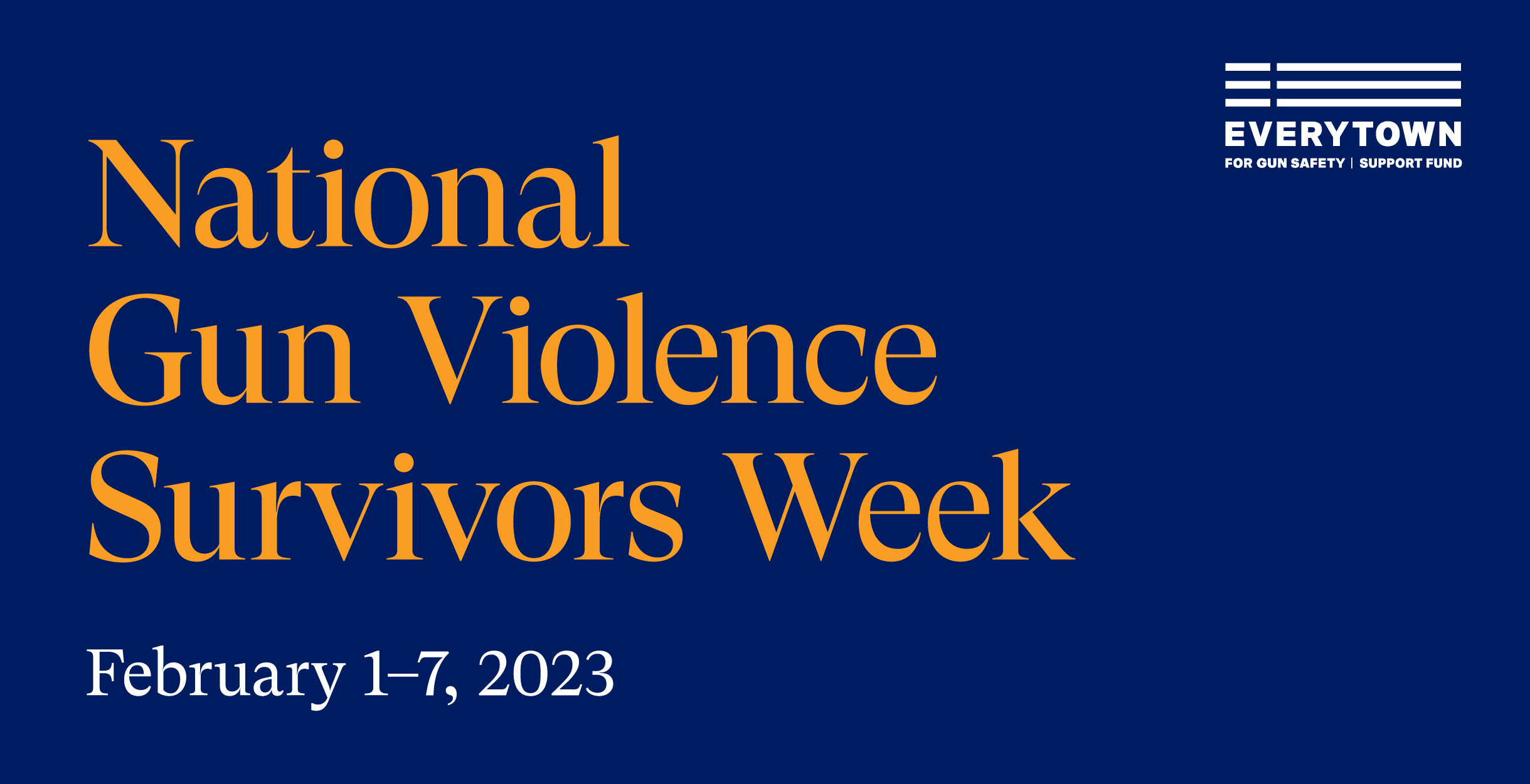 Honoring Survivor Changemakers for National Gun Violence Survivors Week | Everytown Support Fund